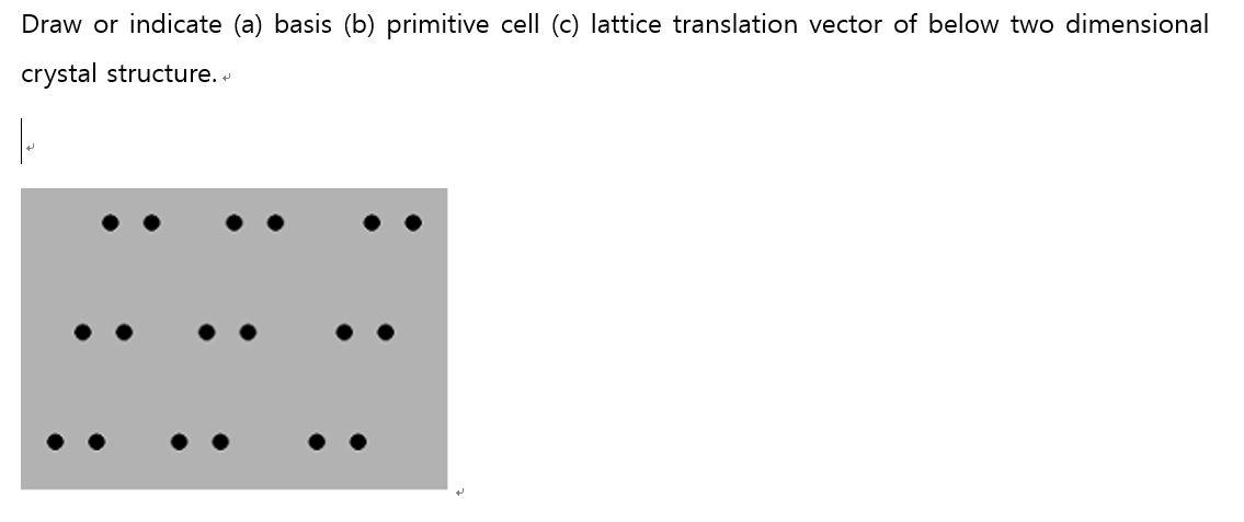 Solved Draw or indicate (a) basis (b) primitive cell (c) | Chegg.com