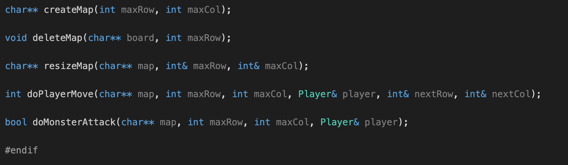 Step 1. Write Code for createMap(...) Function 1. | Chegg.com
