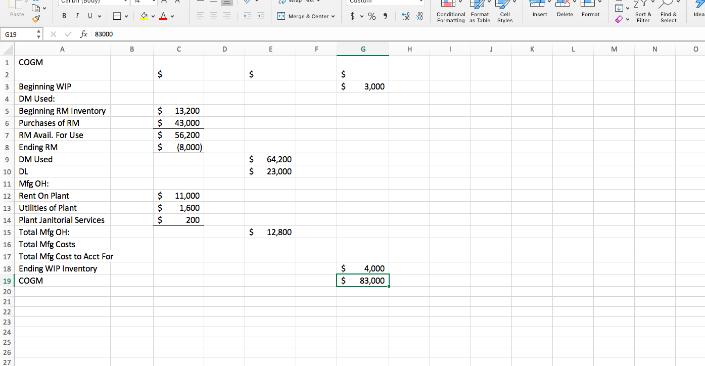 Solved I have attached my completed Excel Spreadsheets and | Chegg.com