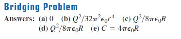 Solved BRIDGING PROBLEM Electric-Field Energy and | Chegg.com