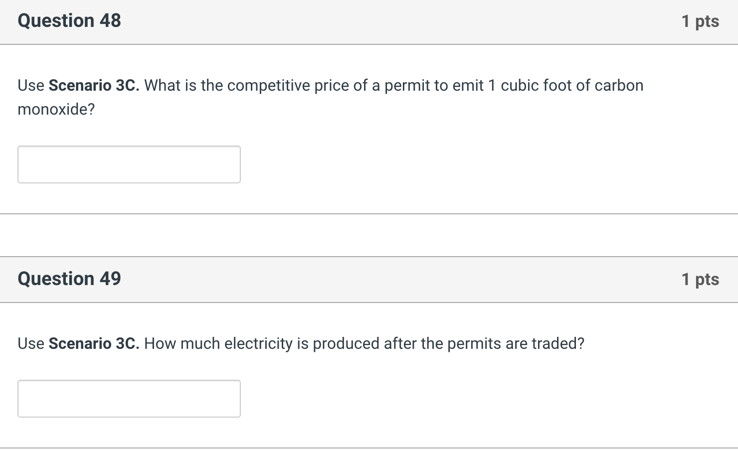 Solved The following questions use this scenario 3 Scenario | Chegg.com
