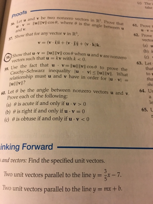 Solved Let u and v be two nonzero vectors in R^2. Prove that | Chegg.com