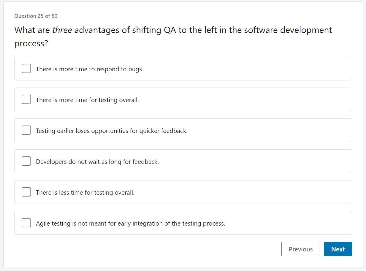 Solved Question 25 ﻿of 50What are three advantages of | Chegg.com
