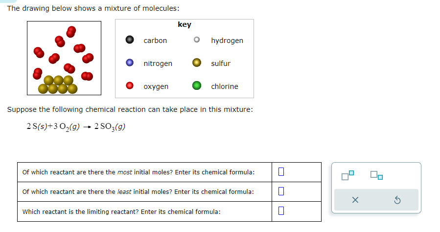 Solved The drawing below shows a mixture of molecules: | Chegg.com