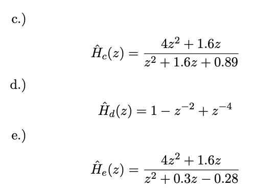 Solved BC:7.2 For causal LTI systems with transfer func- | Chegg.com