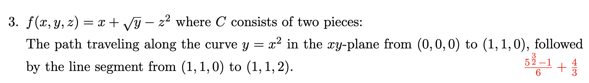 Solved Calculate the line integral C f ds for each scalar | Chegg.com