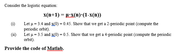 Solved This is applied math question with iteration. Please | Chegg.com