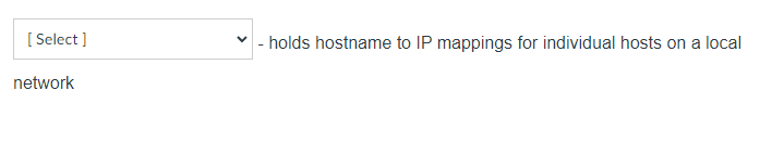 Solved - holds hostname to IP mappings for individual hosts | Chegg.com