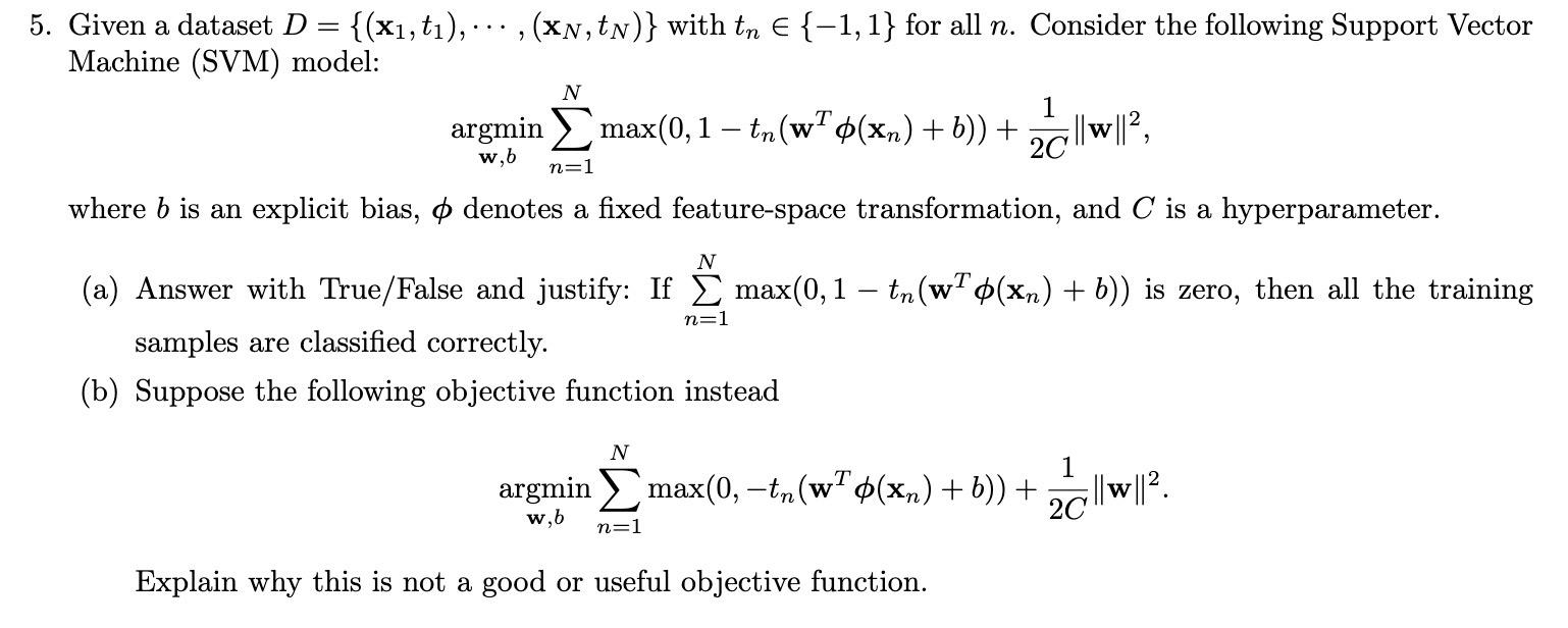 Solved This is the machine learning problem. Could you | Chegg.com
