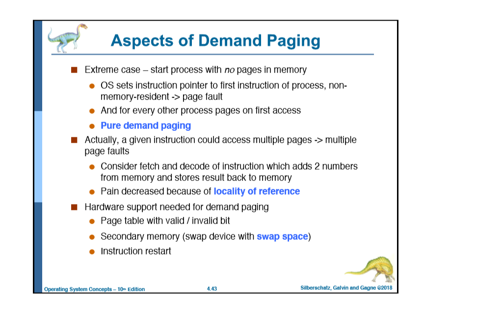 Solved Problem D. In a system implementing pure demand | Chegg.com