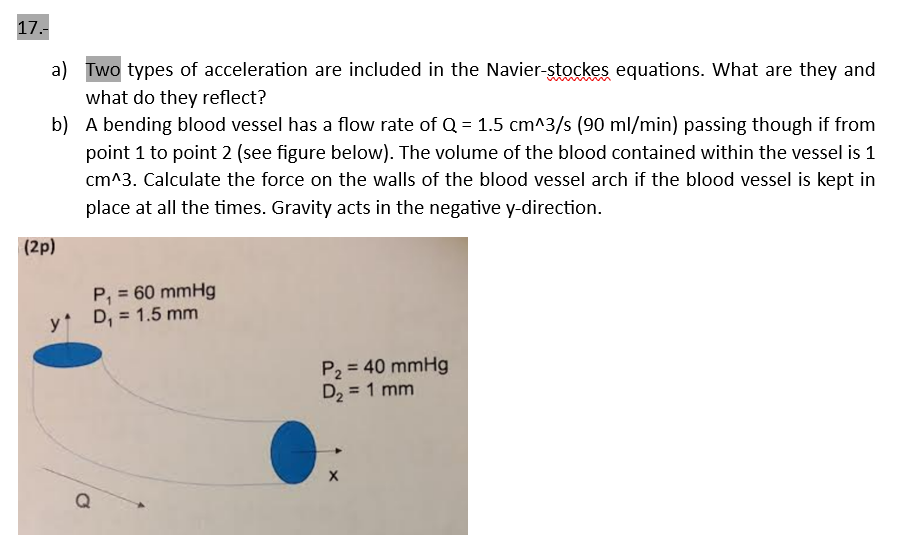 Solved a) Two types of acceleration are included in the | Chegg.com