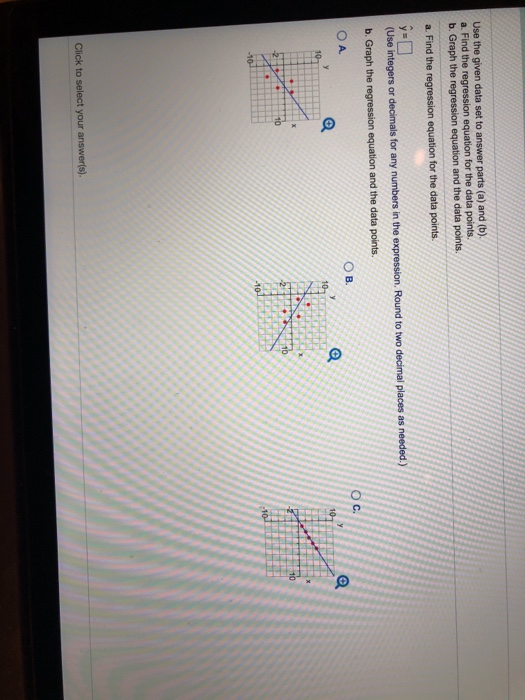 Solved Data Set: x: 5 , 4, 3, 1, 2 y: -2, 2, -2, 2, | Chegg.com