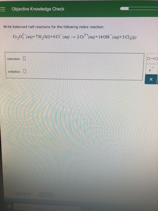 Solved Objective Knowledge Check Write balanced | Chegg.com