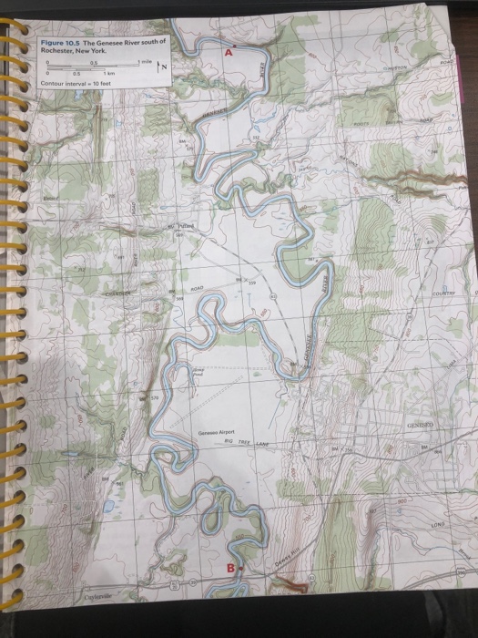 EXERCISE 10.6 Recognizing Drainage Patterns Section: | Chegg.com