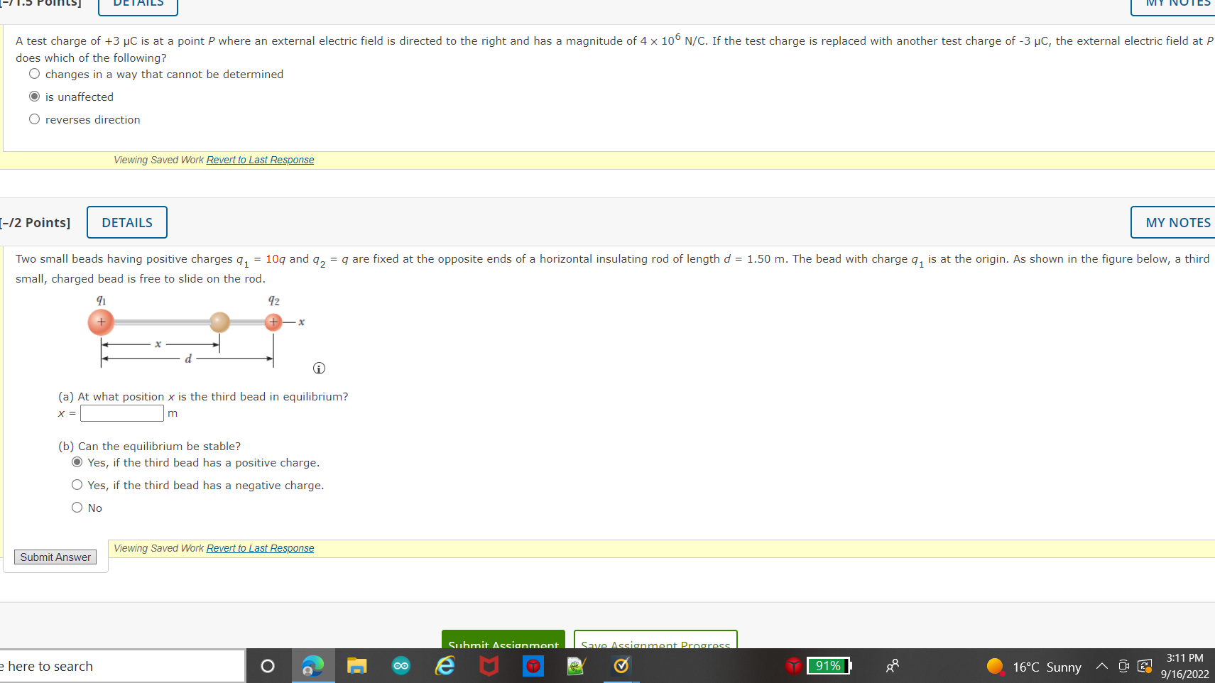 Solved does which of the following? changes in a way that | Chegg.com