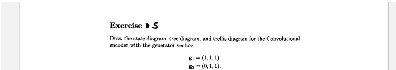 Solved Exercise 15 Draw the state diagram, tree diagram, and | Chegg.com