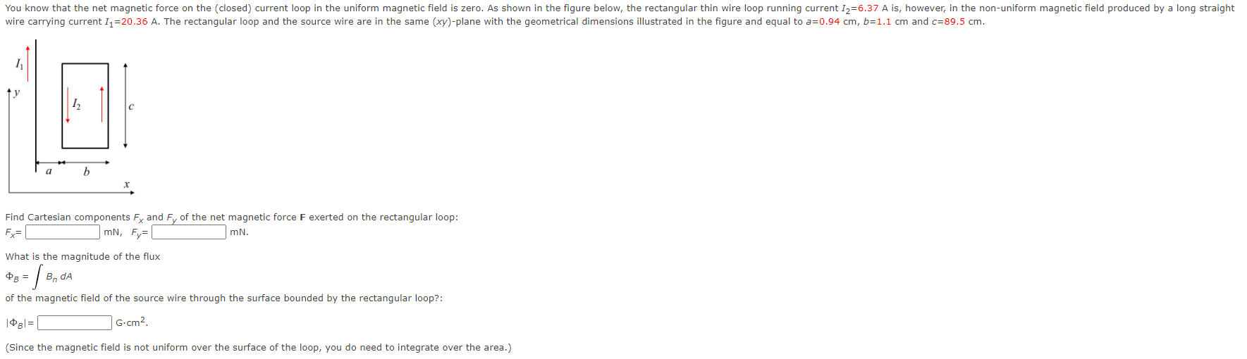 Solved You know that the net magnetic force on the (closed) | Chegg.com