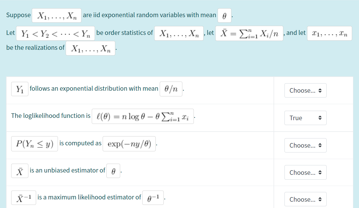 Solved Suppose X1, ..., X, are iid exponential random | Chegg.com