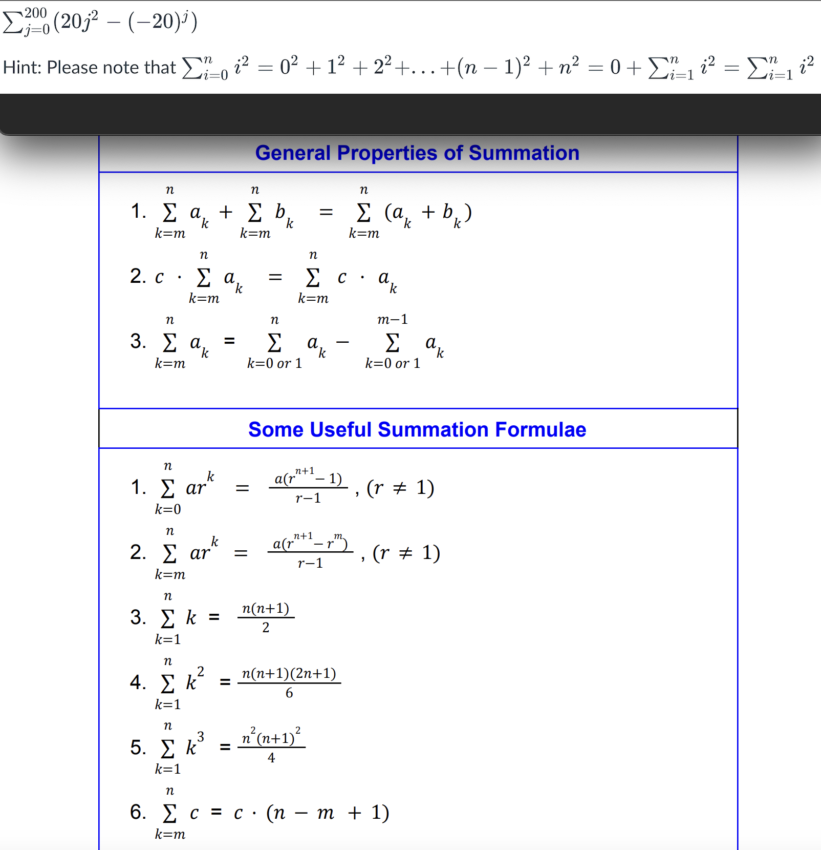 Solved You must show your work.You have to apply formulas to | Chegg.com