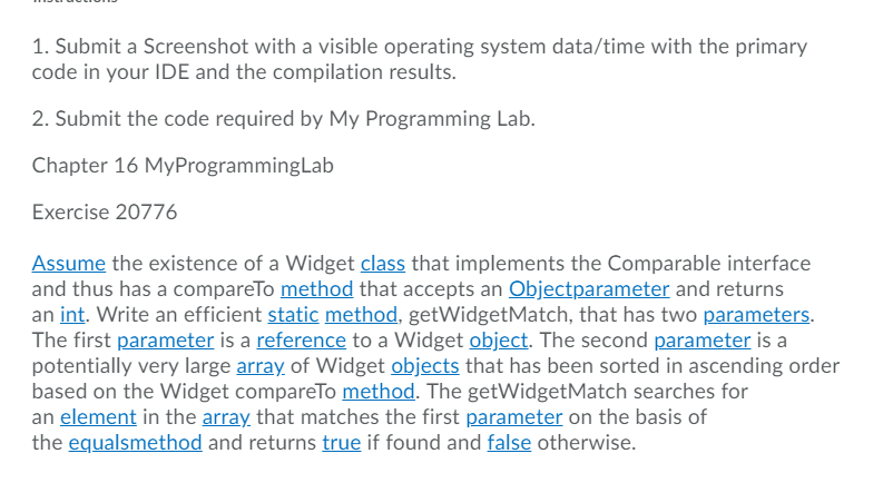 Solved 1. Submit a Screenshot with a visible operating | Chegg.com
