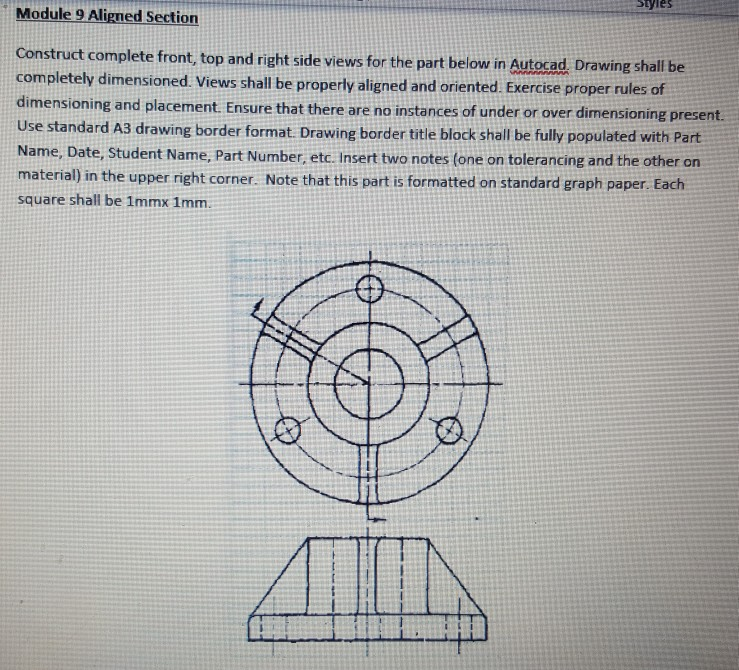 Solved Styles Module 9 Aligned Section struct complete | Chegg.com