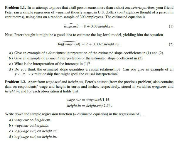 Solved Problem 1.1. In an attempt to prove that a tall | Chegg.com