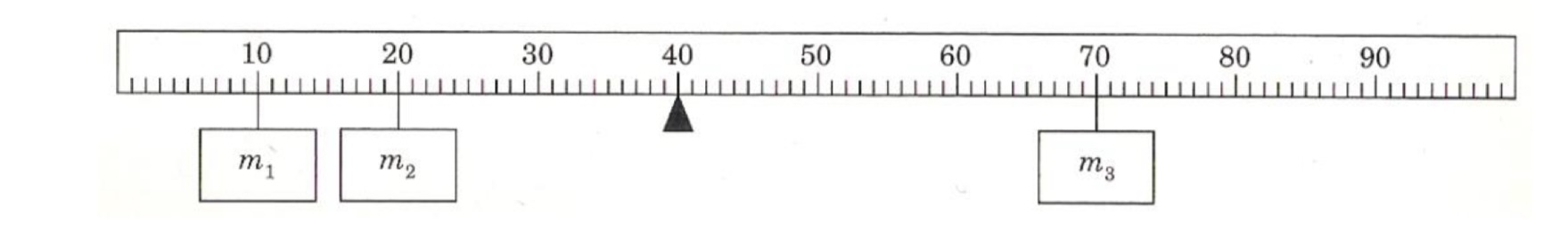 Solved The figure below shows a beam, the meter, with its | Chegg.com