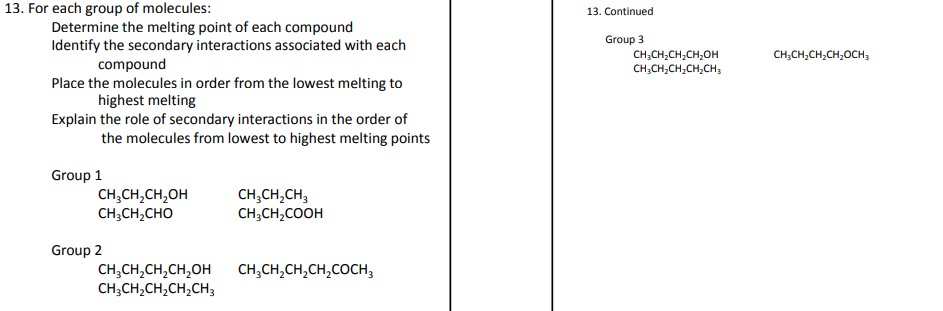 Solved 15. Provide the name of the following structures and | Chegg.com