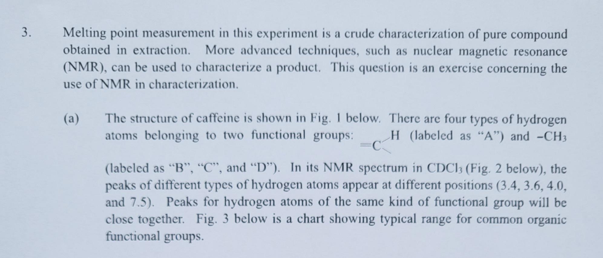 Solved Melting point measurement in this experiment is a | Chegg.com