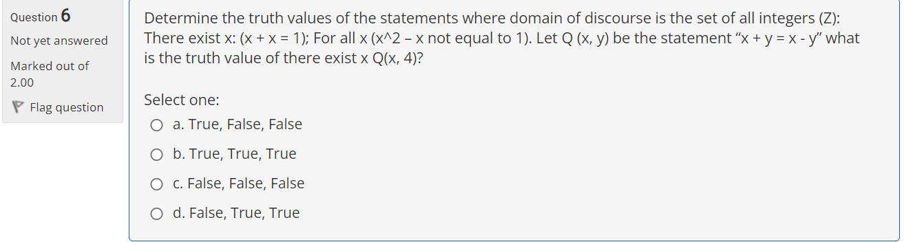 Solved Question 2 For the relation R on the set {5, 6, 7, 8, | Chegg.com