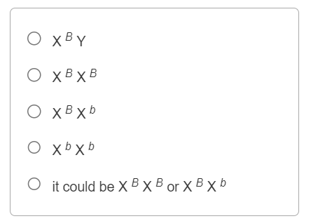 Solved Female Male Affected (X³ Xb xb yo Dad |x®y Mom | Chegg.com