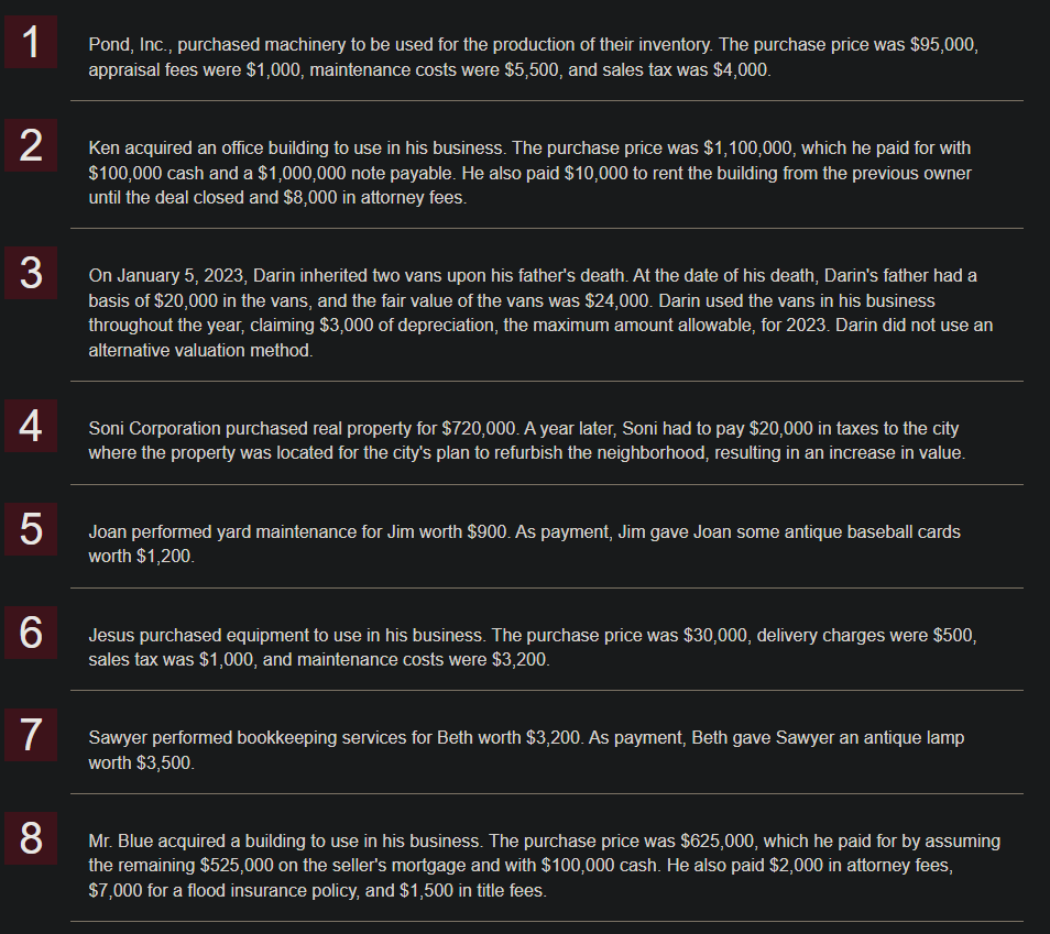 Solved I need help computing the adjusted basis in property | Chegg.com