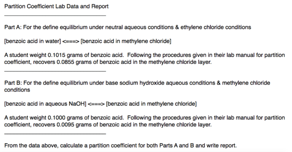 Solved Please calculate the KD for part A and the KD for | Chegg.com