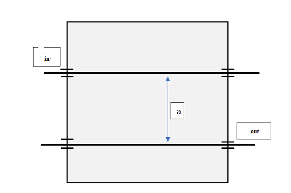 Solved The distance between the two shafts is given | Chegg.com