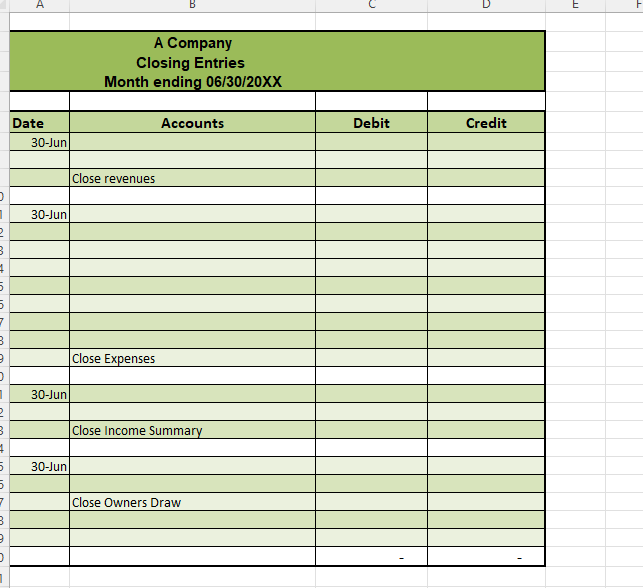 Solved A Company Income Statement For Month ending | Chegg.com