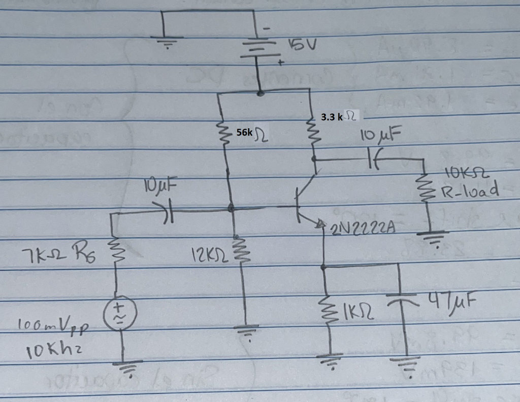 Solved Proccess 1. Measure the parameter β (hfe) of the | Chegg.com