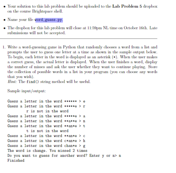 Solved Your solution to this lab problem should be uploaded | Chegg.com