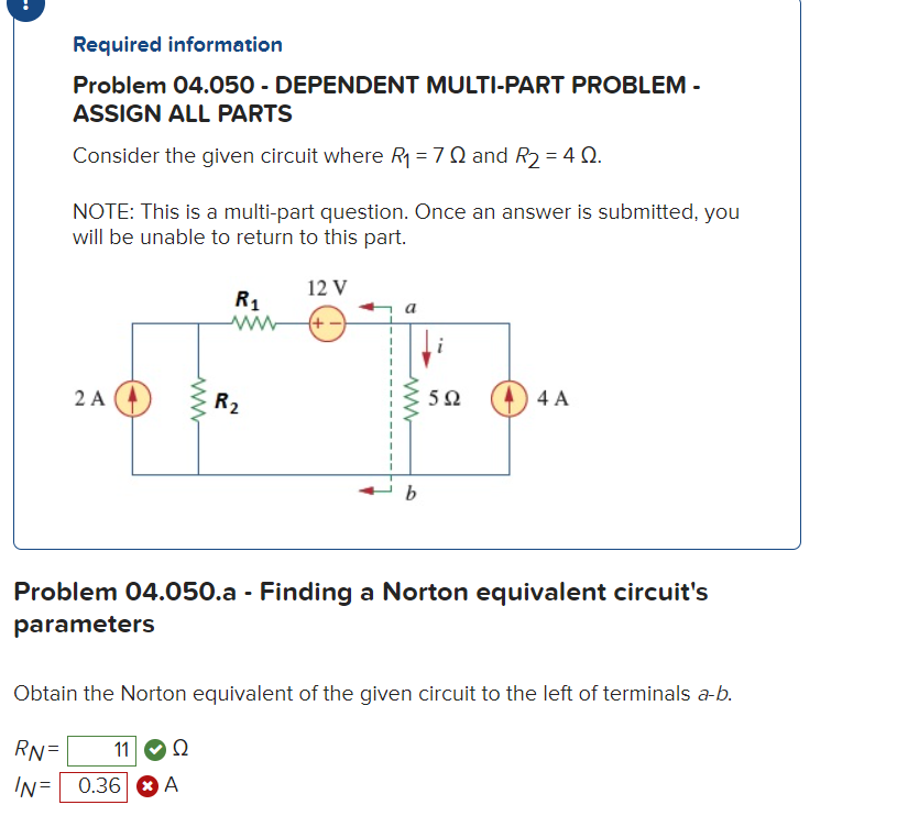 Solved Required information Problem 04.050 - DEPENDENT | Chegg.com