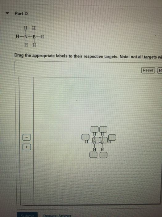 Solved Part C CH3 CH3 N CH3 CH3 Drag the appropriate labels | Chegg.com