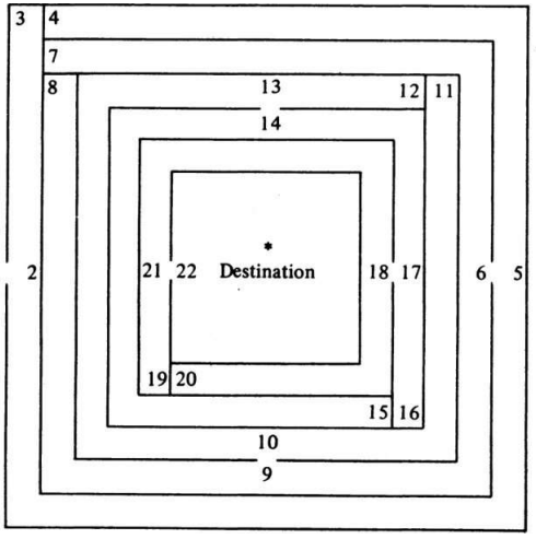 Solved Given a maze shown in the picture, represent the maze | Chegg.com