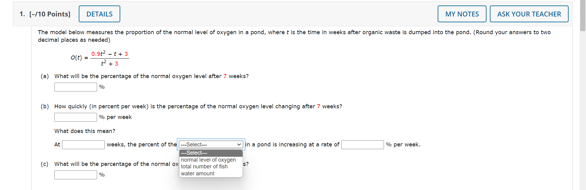 Solved Please help with part a, b, and c! C asks: What will | Chegg.com