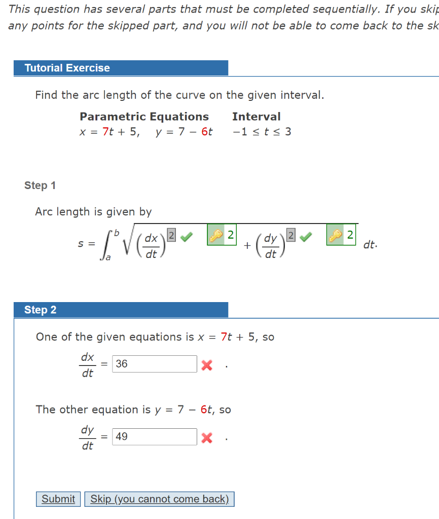 Solved This question has several parts that must be | Chegg.com