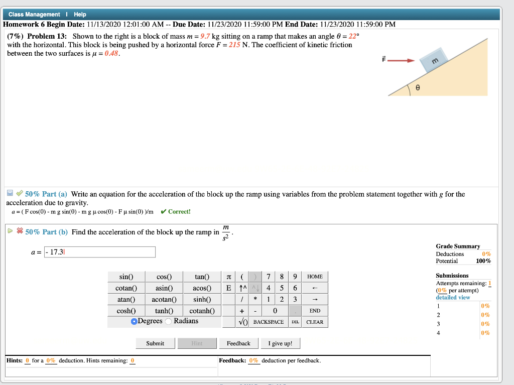 Solved Class Management | Help Homework 6 Begin Date: | Chegg.com