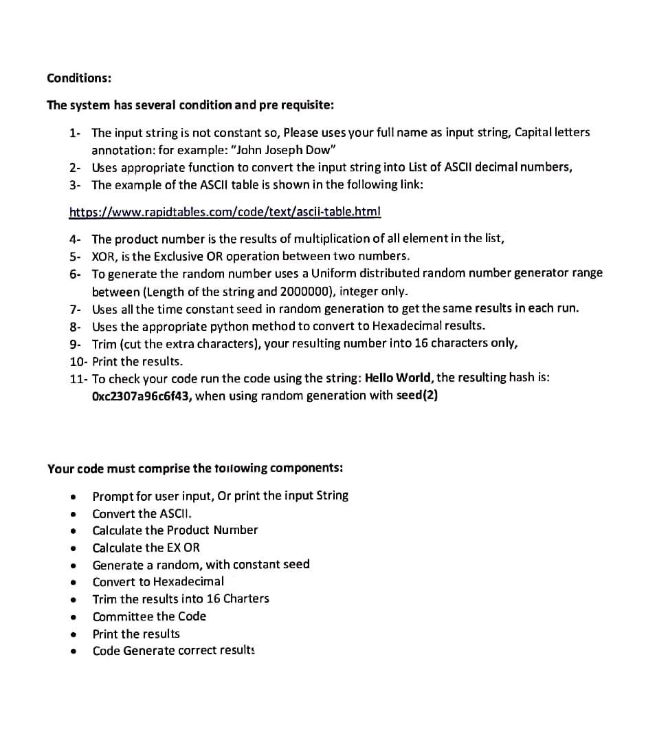 Solved For this task you will write an application of the | Chegg.com