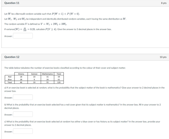 Solved The discrete random variable. X takes on integer | Chegg.com