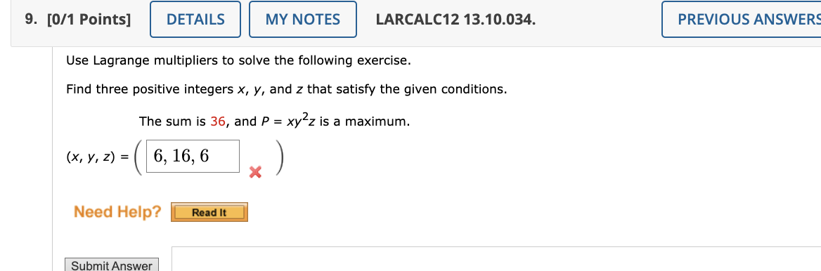 Solved Use Lagrange multipliers to find the minimum distance | Chegg.com