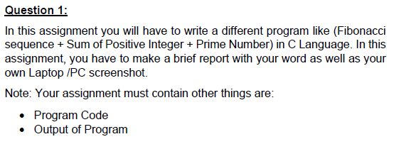 Solved Please write the code in C program and kindly show | Chegg.com