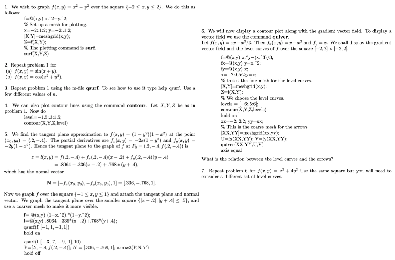 For Parts 5 To 7 Please Help Me With The Complete 