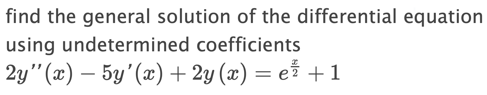 Solved find the general solution of the differential | Chegg.com