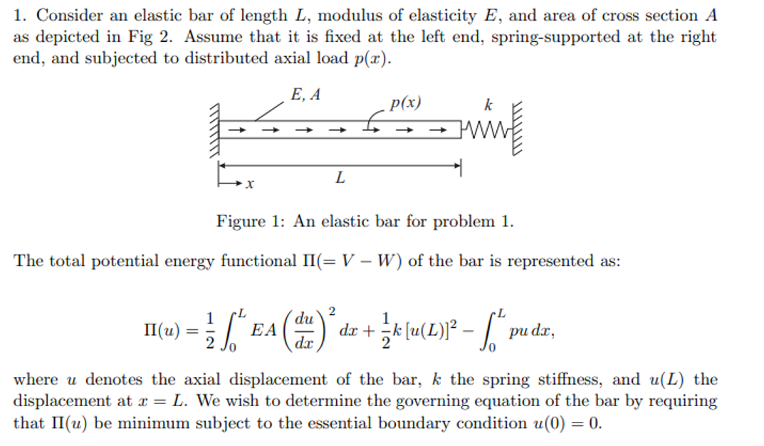 3. Use the Rayleigh-Ritz method to obtain an | Chegg.com